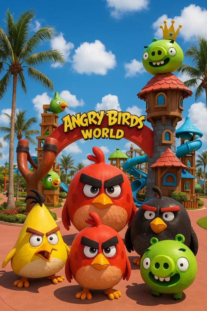 Angry Birds World Theme Park Qatar – Destination In Doha Festival City ...